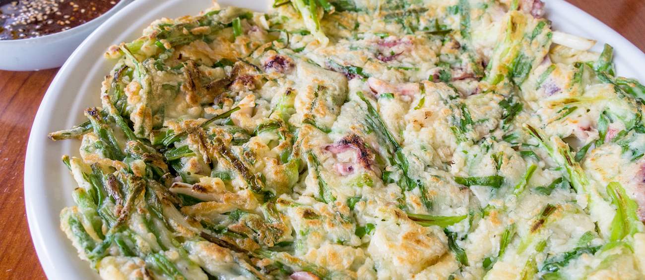 Jeon | Traditional Pancake From South Korea, East Asia