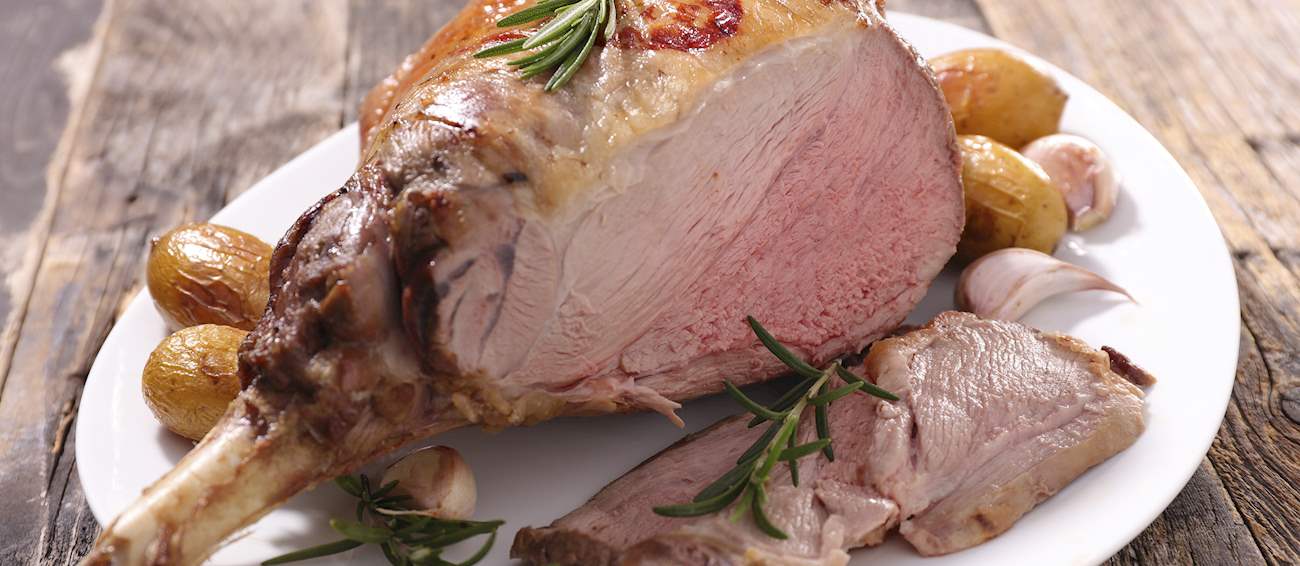 Gigot D'agneau Pleureur | Traditional Lamb Dish From France, Western ...