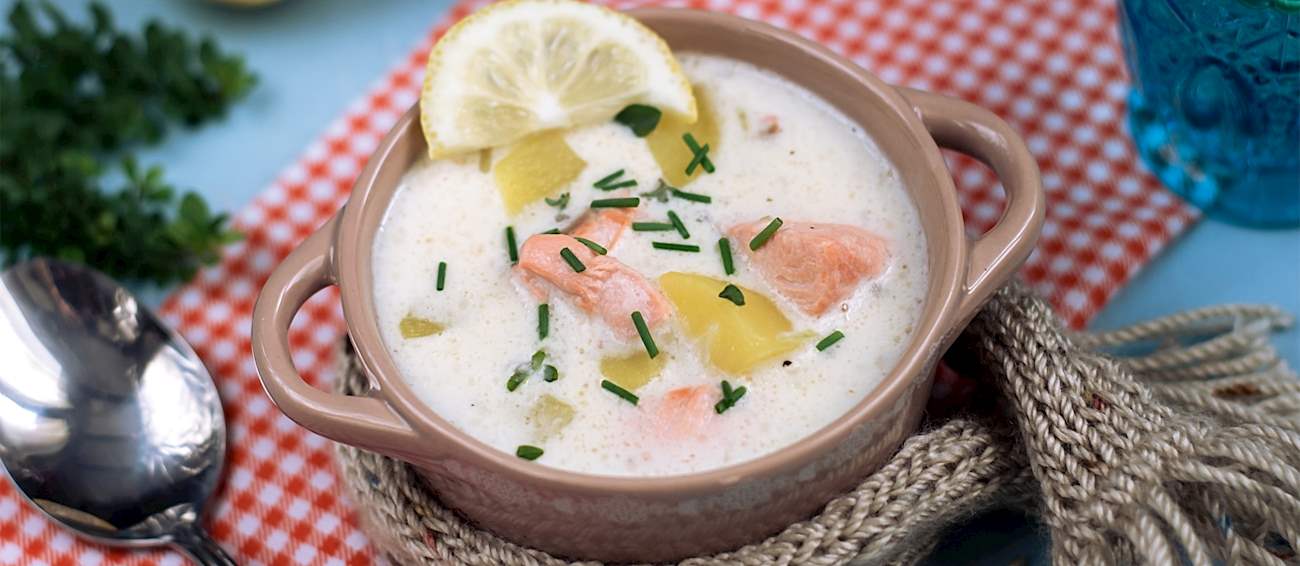 Lohikeitto | Traditional Fish Soup From Finland, Northern Europe