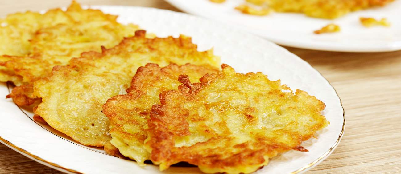Zemiakové Placky | Traditional Snack From Slovakia, Central Europe