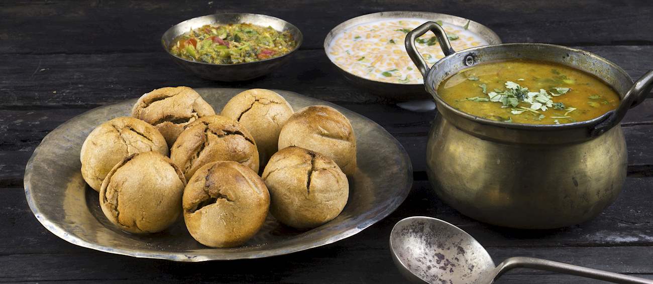 Baati | Traditional Bread Roll From Rajasthan, India