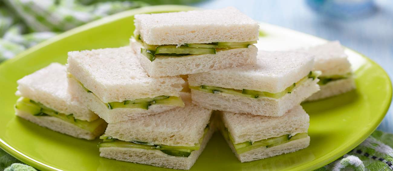 Cucumber Sandwich | Traditional Sandwich From England, United Kingdom