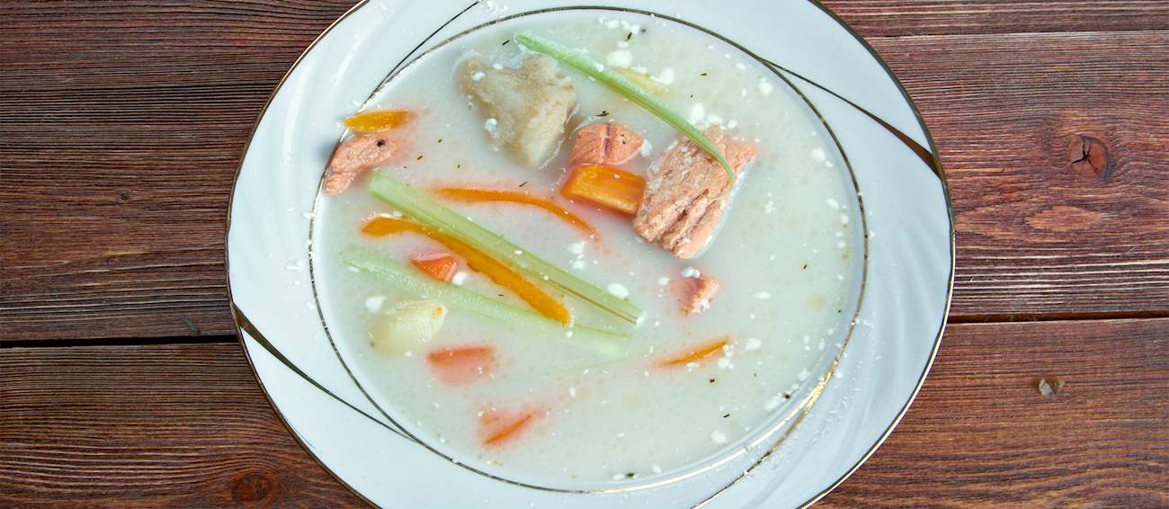 Fiskesuppe | Traditional Seafood Soup From Norway, Northern Europe