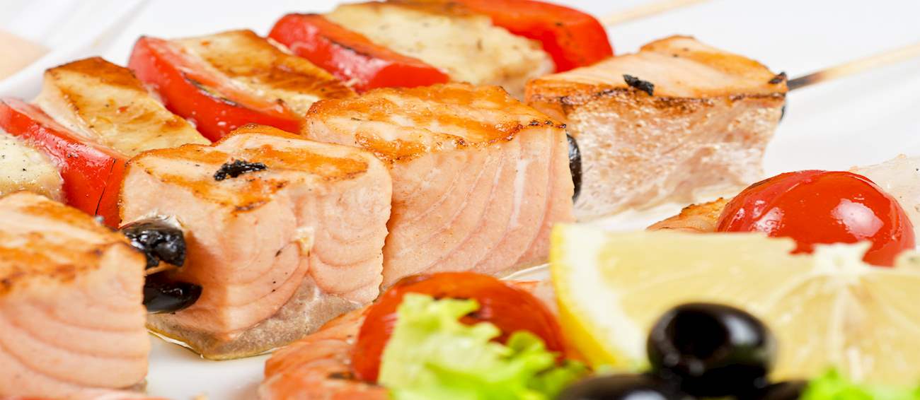 Baliq Kebab | Traditional Freshwater Fish Dish From Azerbaijan, Eastern ...