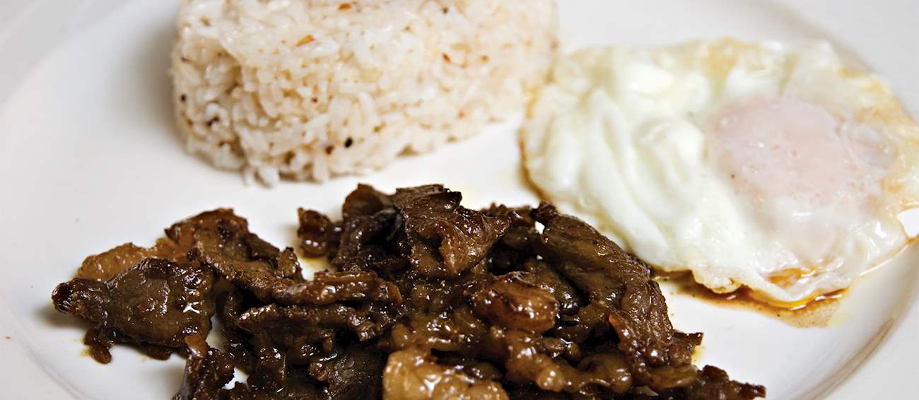 Tapsilog | Traditional Breakfast From Philippines, Southeast Asia