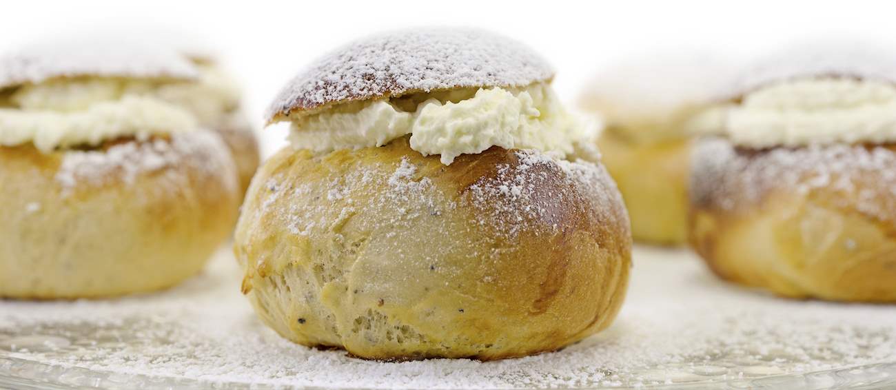 Semla | Traditional Sweet Pastry From Sweden, Northern Europe