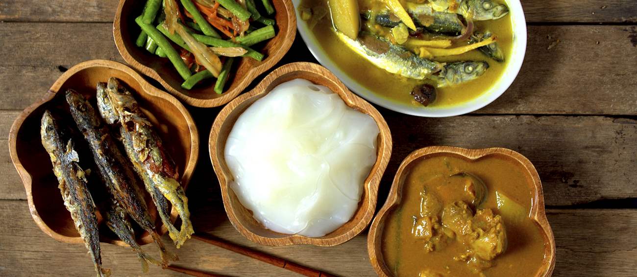 Ambuyat | Traditional Vegetable Dish From Brunei, Southeast Asia