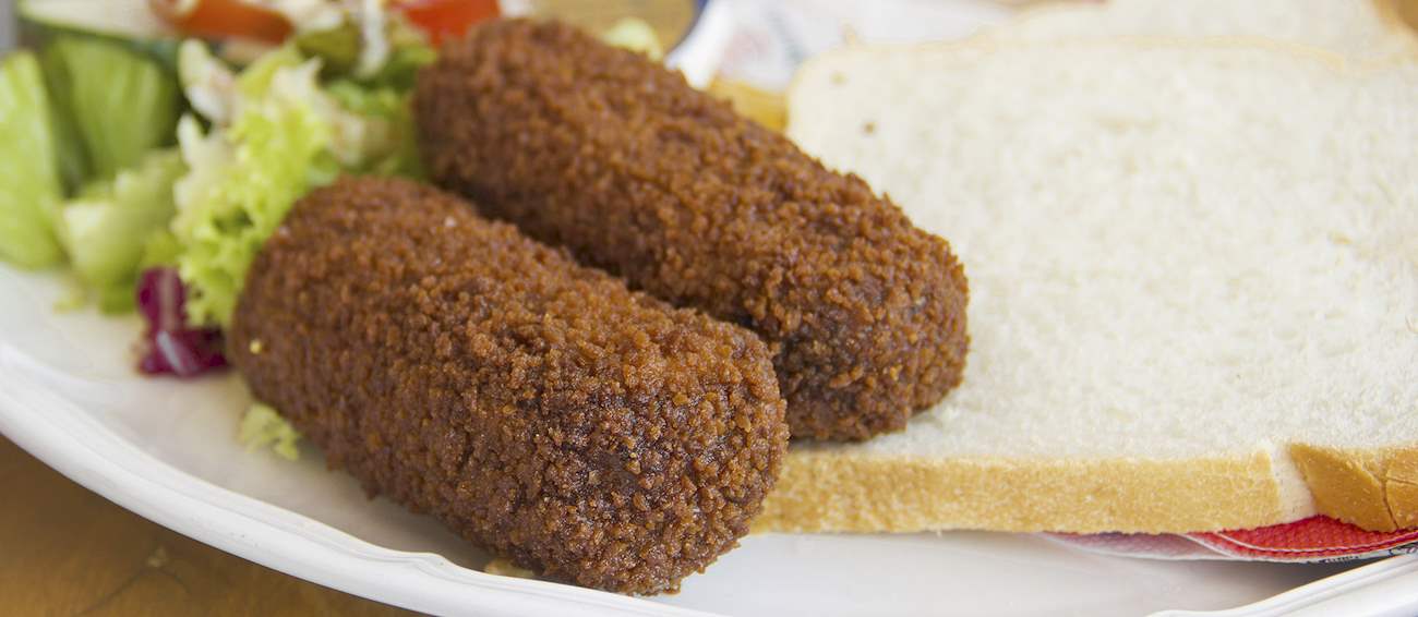 Kroket | Traditional Snack From Netherlands, Central Europe
