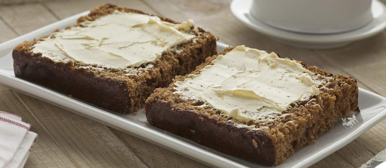 Ontbijtkoek | Traditional Sweet Bread From Netherlands, Central Europe