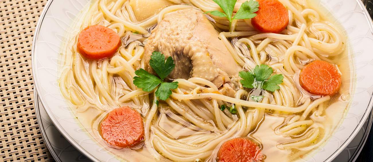 Rosół z Kury | Traditional Chicken Soup From Poland, Central Europe