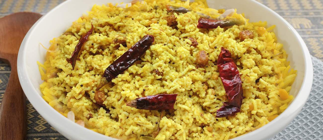 Pulihora | Traditional Rice Dish From Andhra Pradesh, India