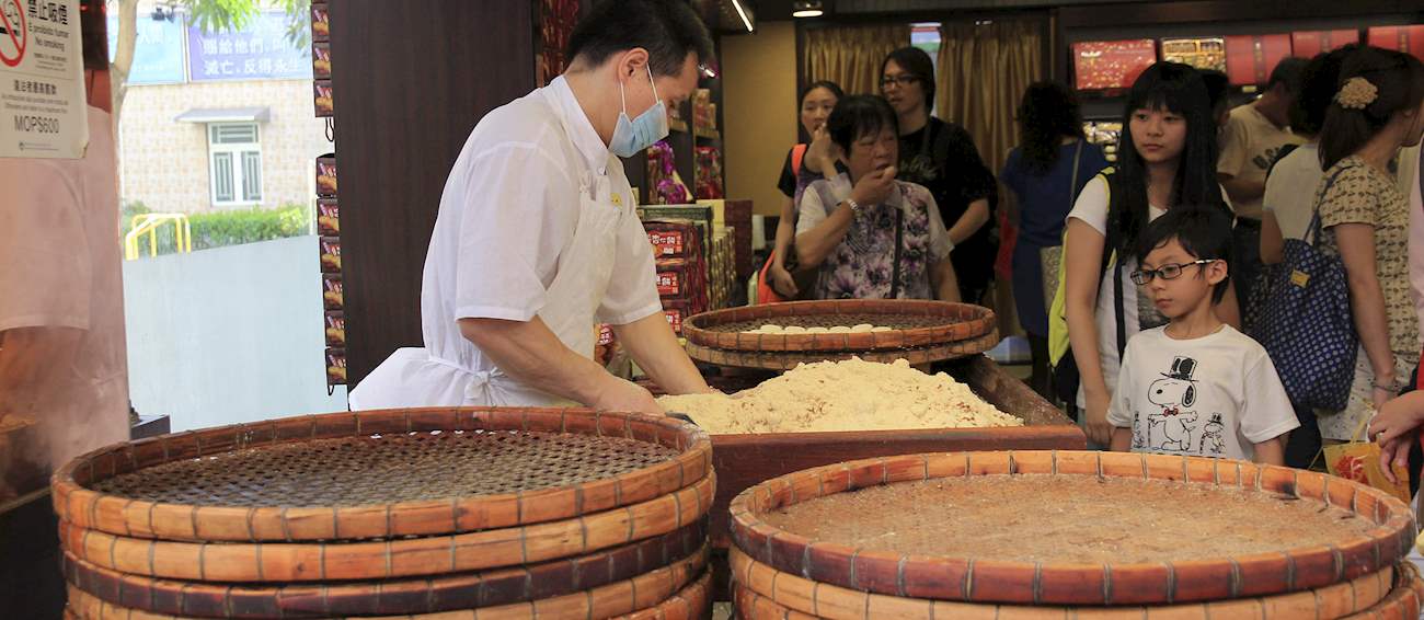 Aomen Xing Ren Bing | Traditional Cookie From Macau, China