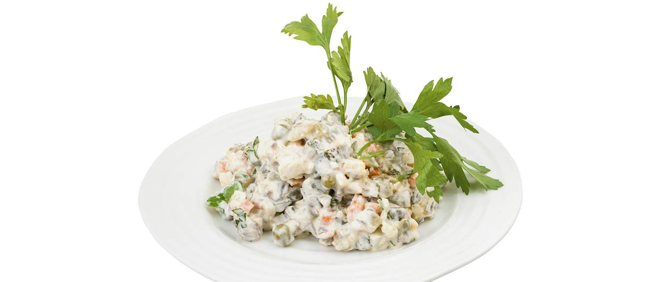 Olivier Salad | Traditional Salad From Moscow, Russia