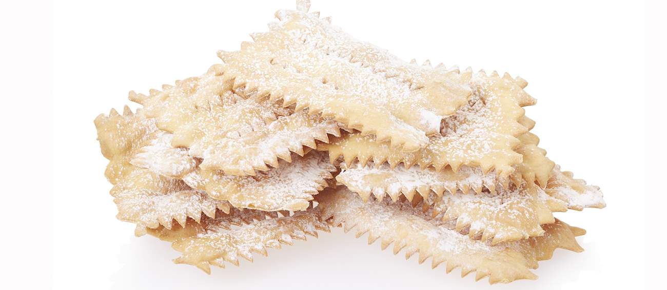 Chiacchiere | Traditional Sweet Pastry From Italy, Western Europe
