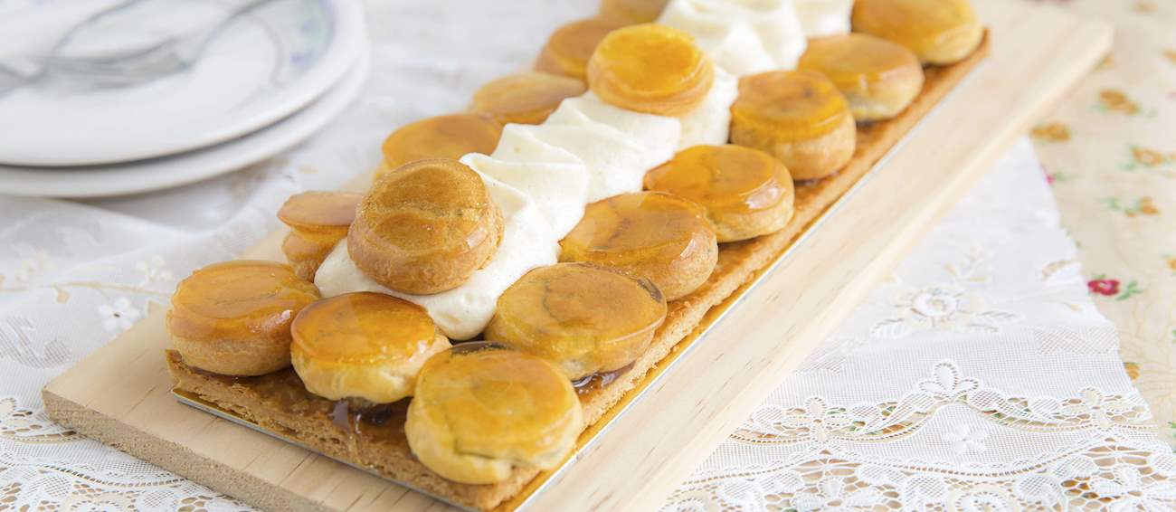 Gateau Saint-Honore | Traditional Sweet Pastry From France, Western Europe