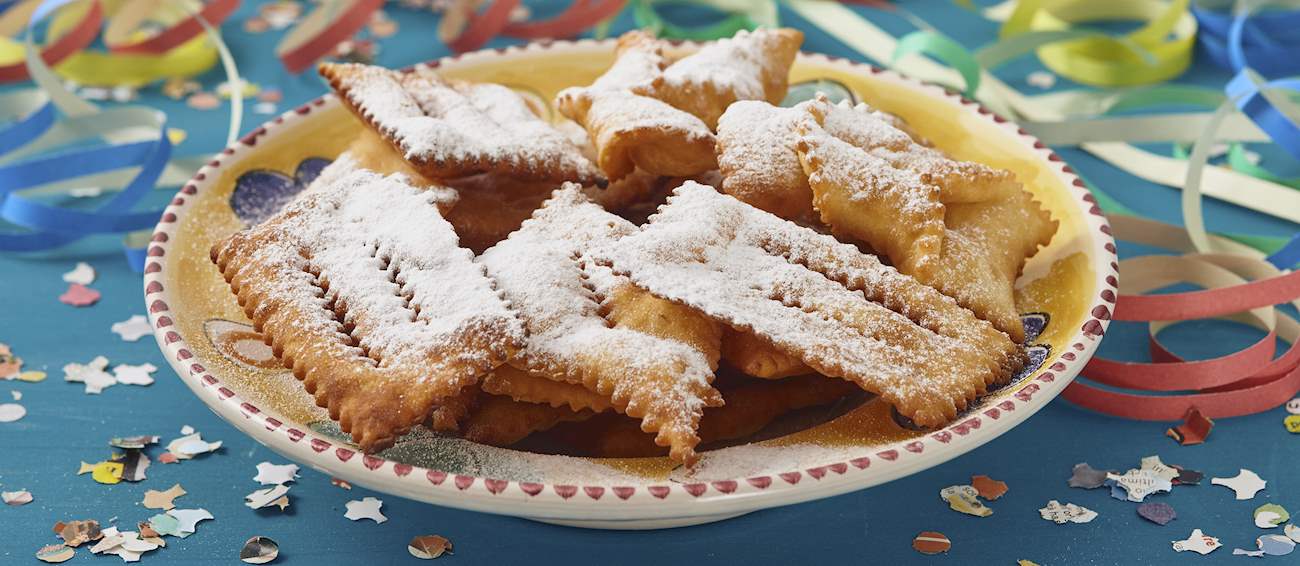 Chiacchiere | Traditional Sweet Pastry From Italy, Western Europe