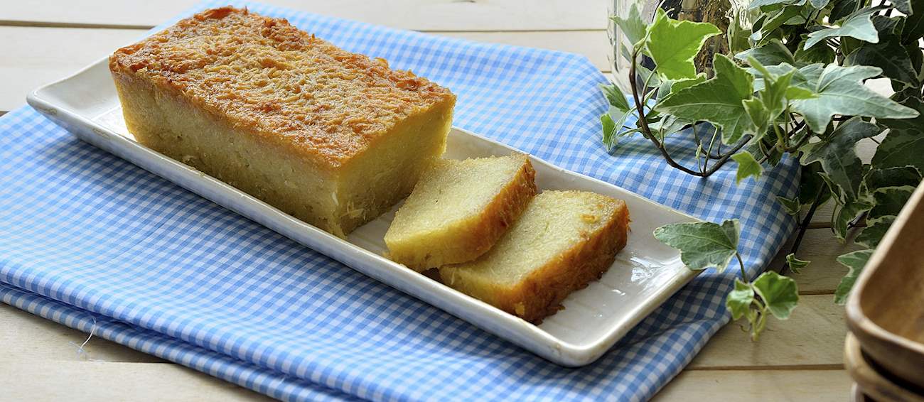Cassava Pone | Traditional Dessert From Barbados, Caribbean