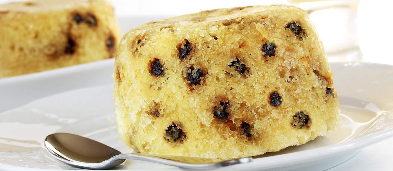 Spotted Dick | Traditional Pudding From United Kingdom