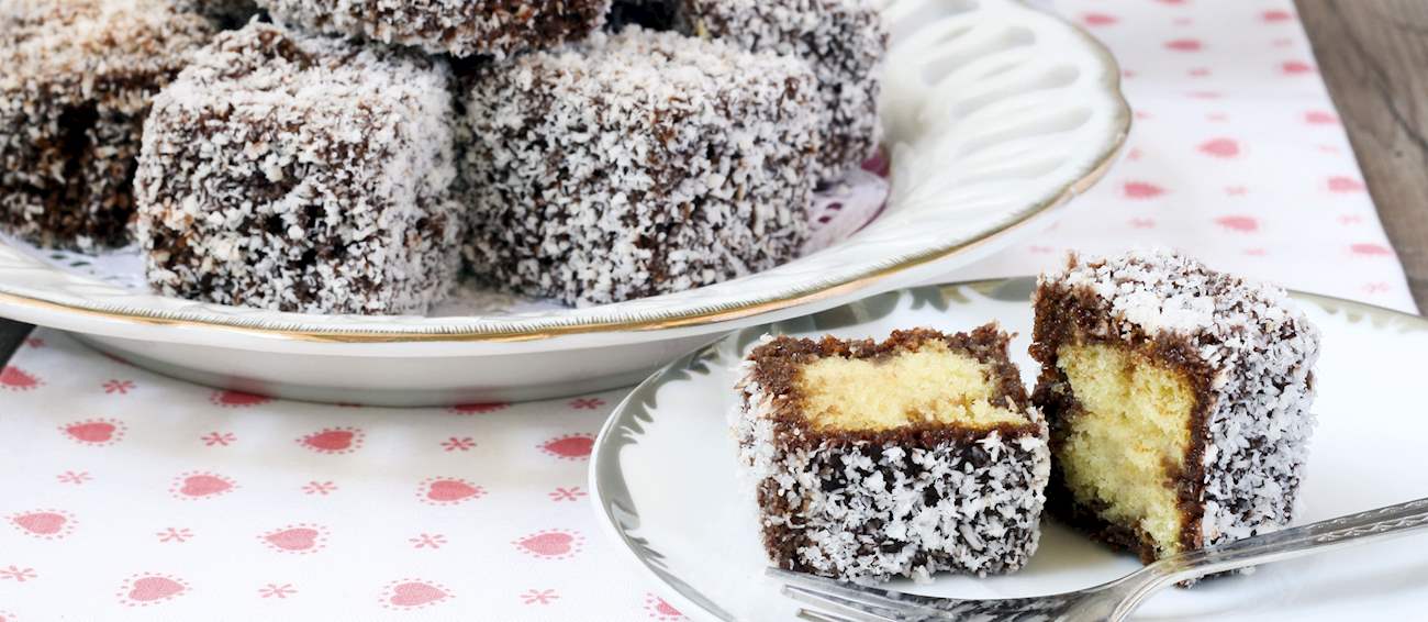 Lamington | Traditional Cake From Brisbane, Australia
