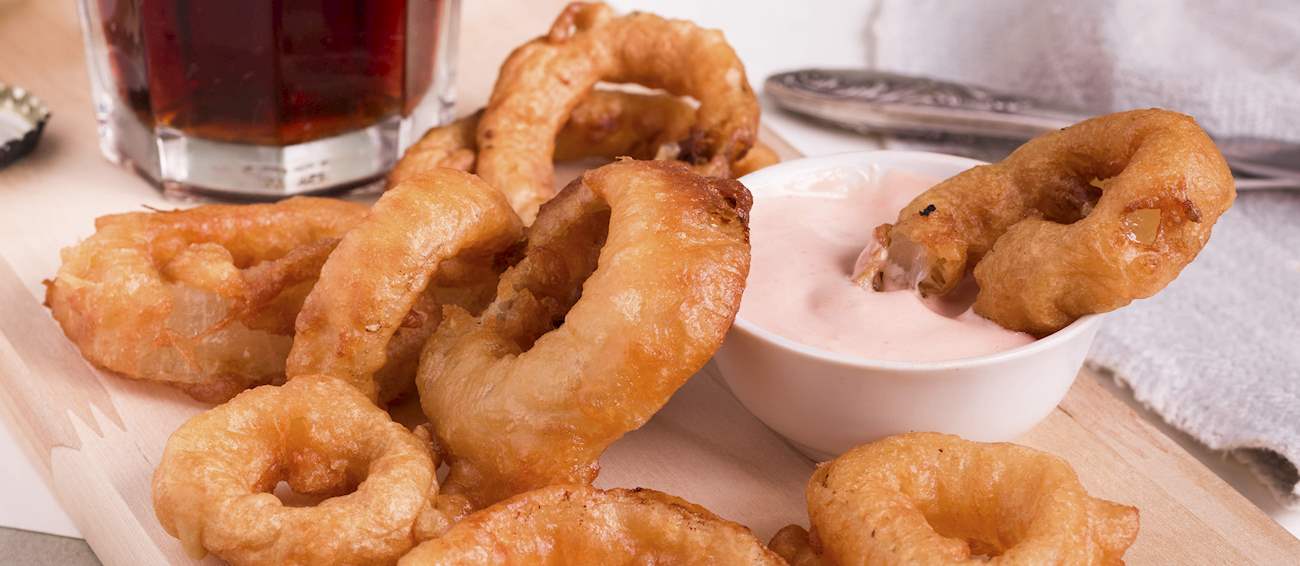 Onion Rings | Traditional Side Dish From United States of America