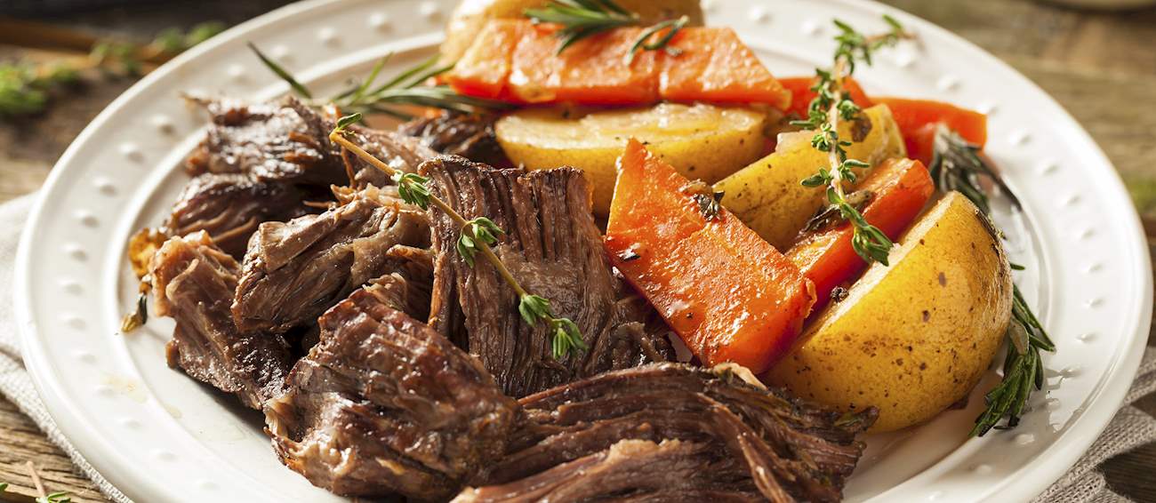 Pot Roast | Traditional Beef Dish From New England, United States of ...