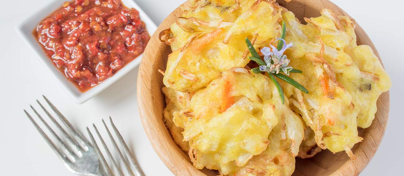 Bakwan | Traditional Street Food From Indonesia, Southeast Asia