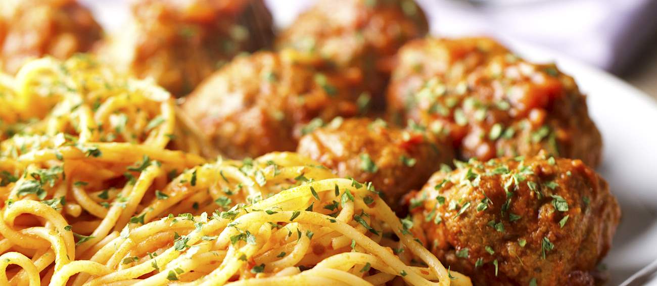Spaghetti And Meatballs | Traditional Pasta From New York City, United ...