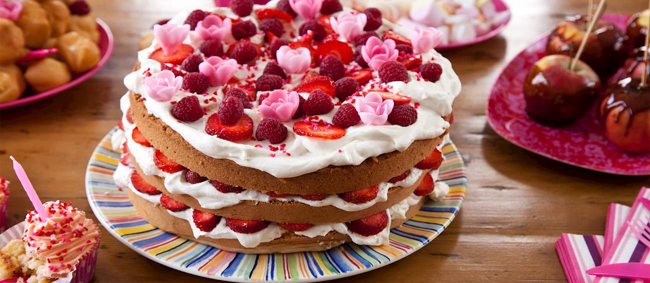 Lagkage | Traditional Cake From Denmark, Northern Europe