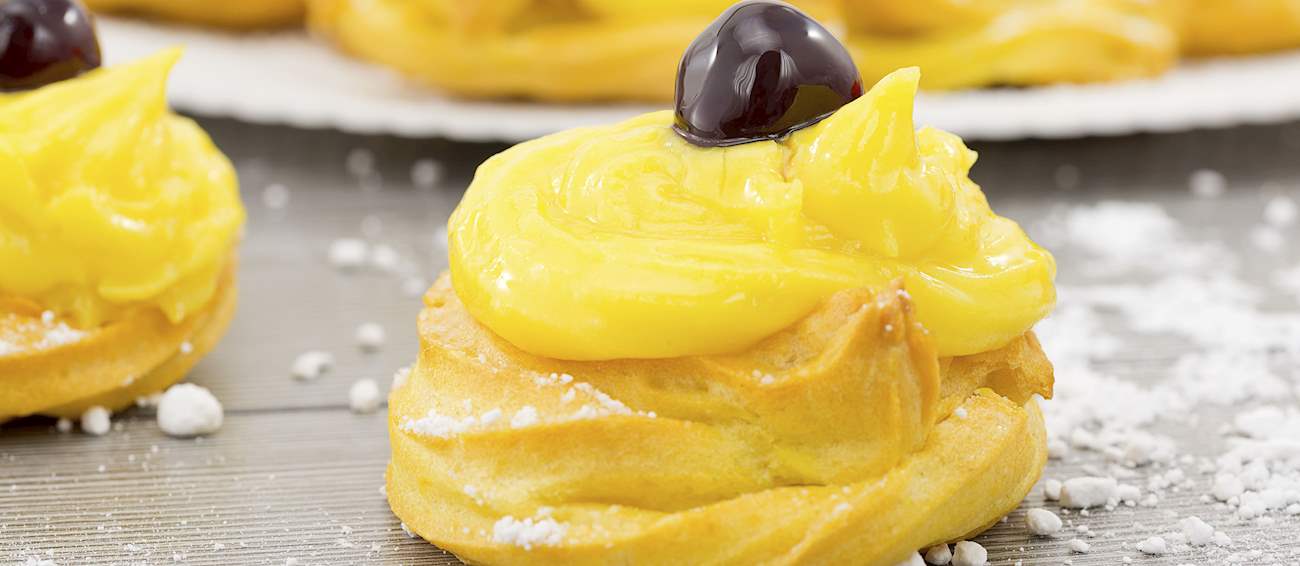 Zeppole | Traditional Sweet Pastry From Campania, Italy