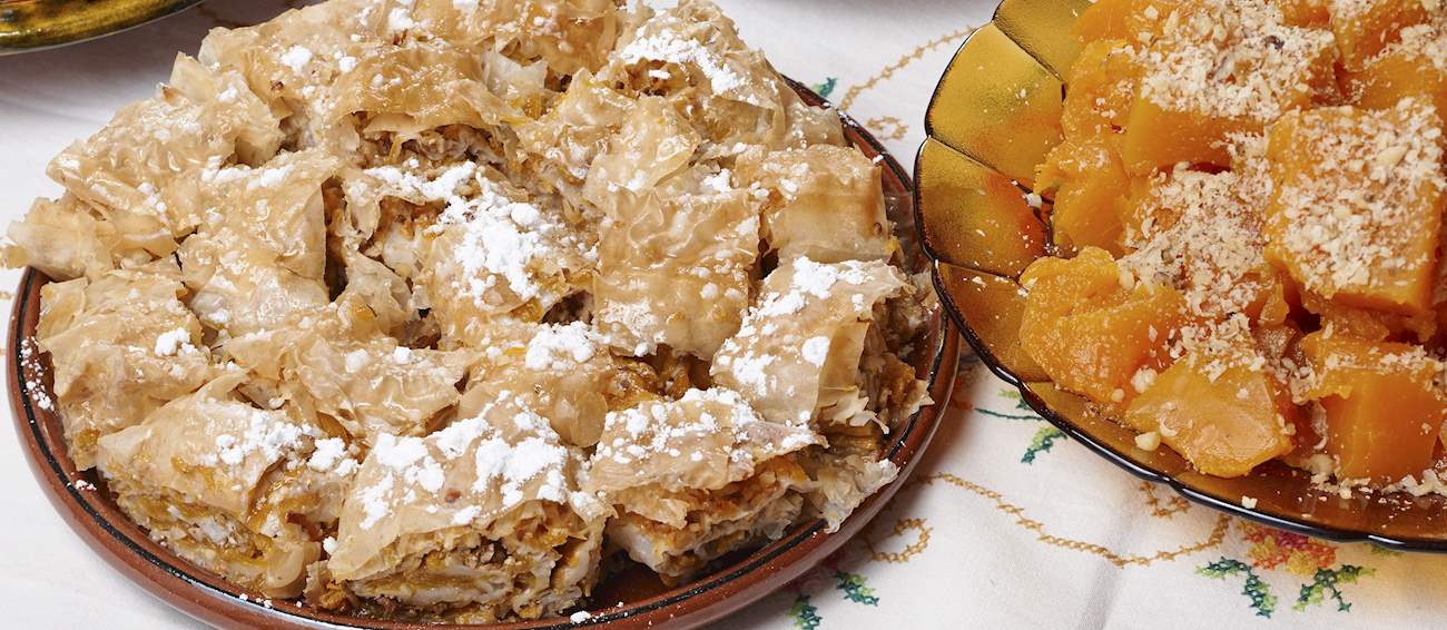Tikvenik | Traditional Sweet Pastry From Bulgaria, Southeastern Europe