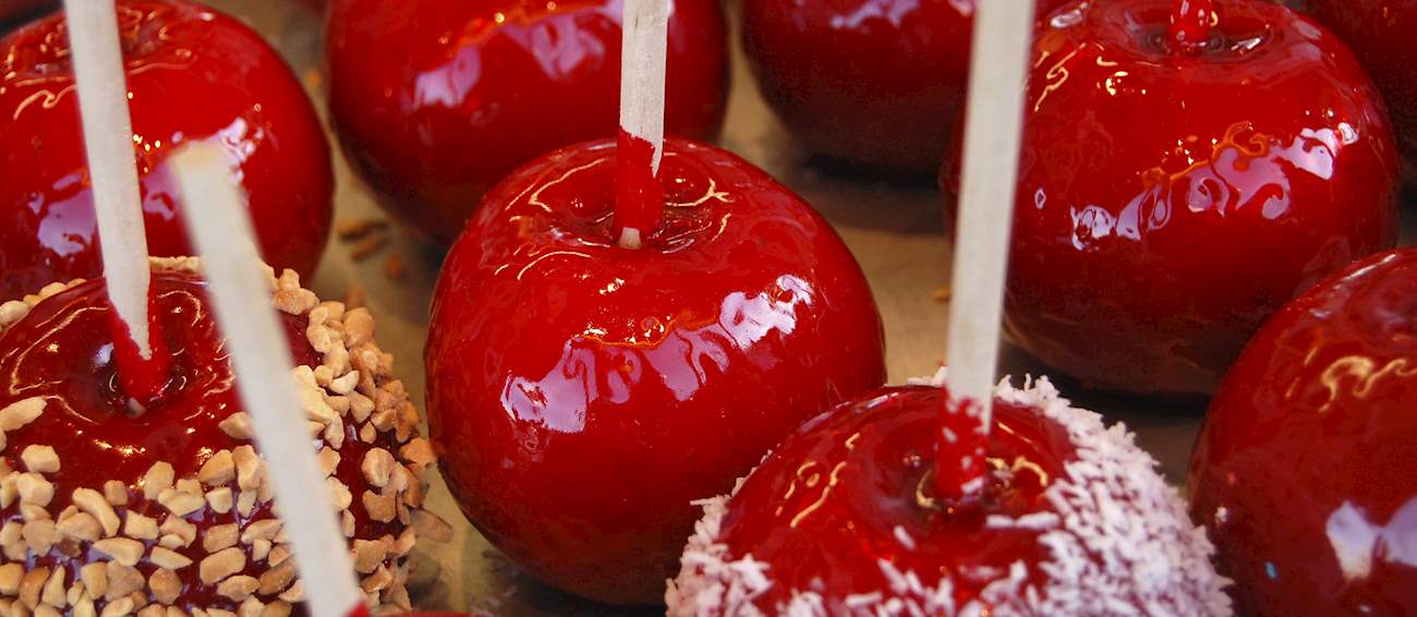 Candied Apples | Traditional Dessert From Newark, United States of America