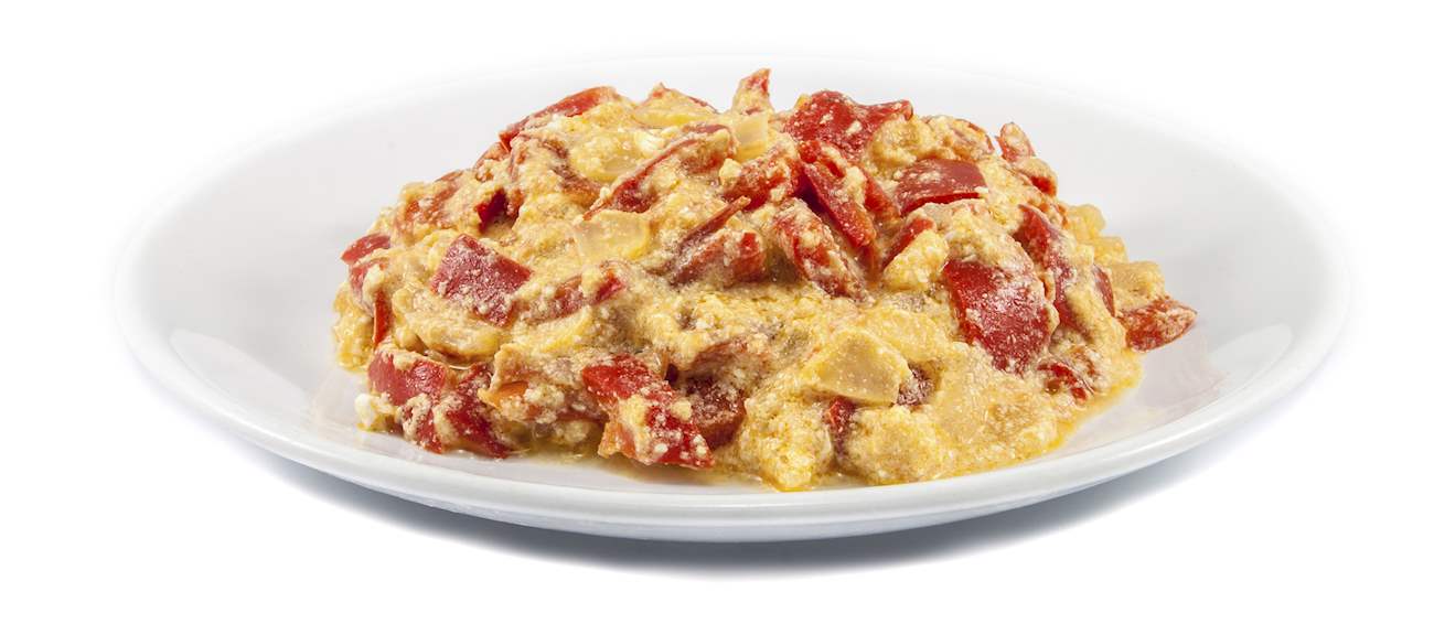 Mish-mash | Traditional Egg Dish From Bulgaria, Southeastern Europe