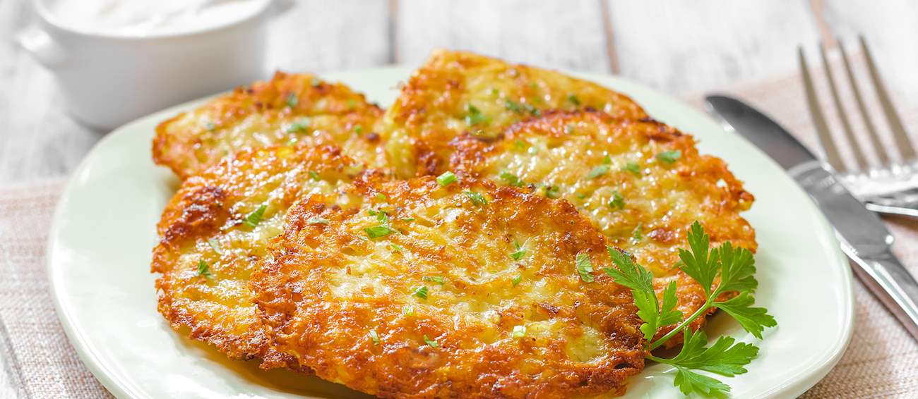 Zemiakové Placky | Traditional Snack From Slovakia, Central Europe