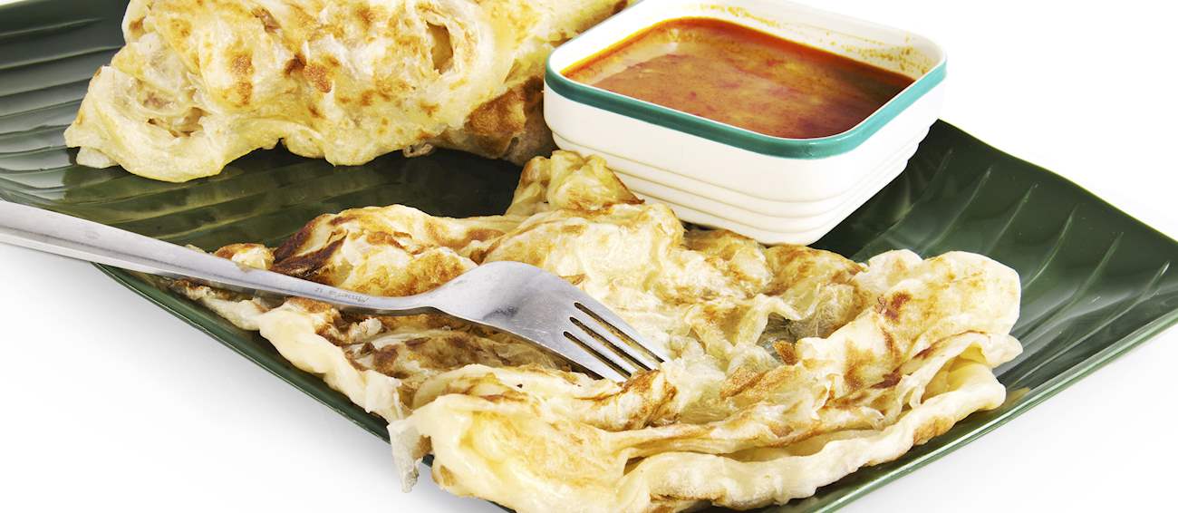 Roti Canai | Traditional Flatbread From Malaysia, Southeast Asia ...