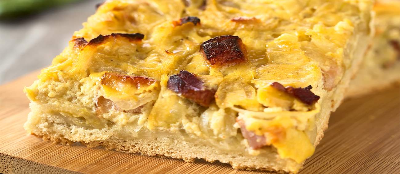 Weimarer Zwiebelkuchen | Traditional Savory Pie From Weimar, Germany