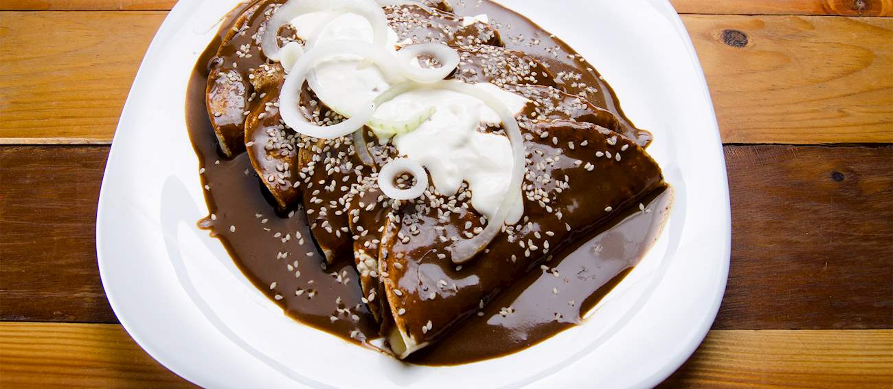 Enmoladas | Traditional Street Food From Puebla, Mexico