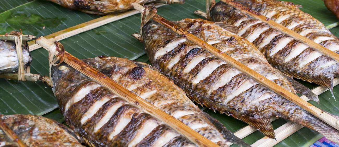 Ping pa | Traditional Saltwater Fish Dish From Laos, Southeast Asia