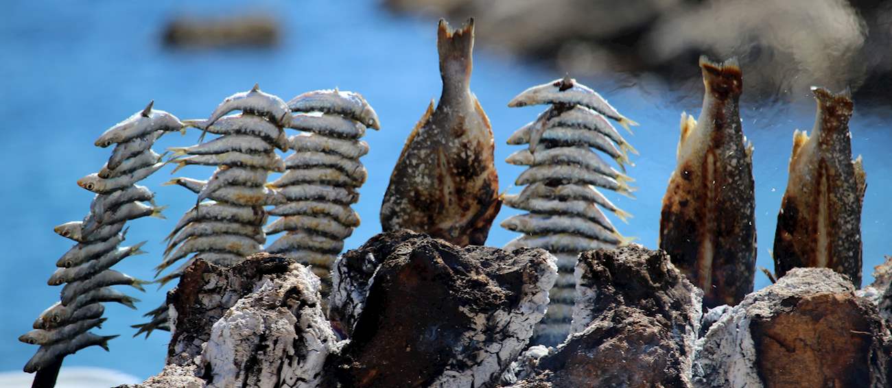 Espetos | Traditional Saltwater Fish Dish From Province of Málaga, Spain