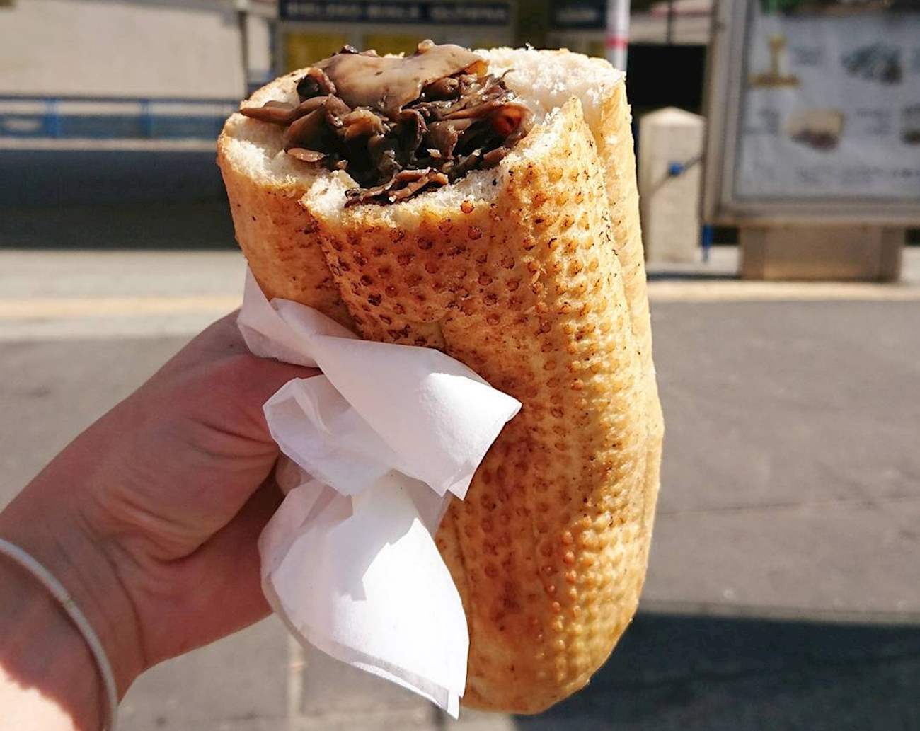 Bułka z Pieczarkami | Traditional Street Food From Masovian Voivodeship ...