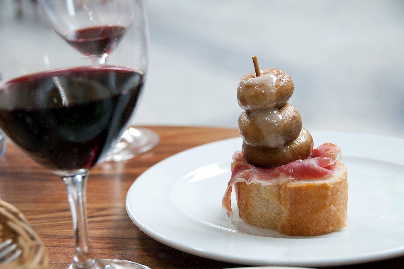Pincho de Champiñon | Traditional Mushroom Dish From Basque Country, Spain