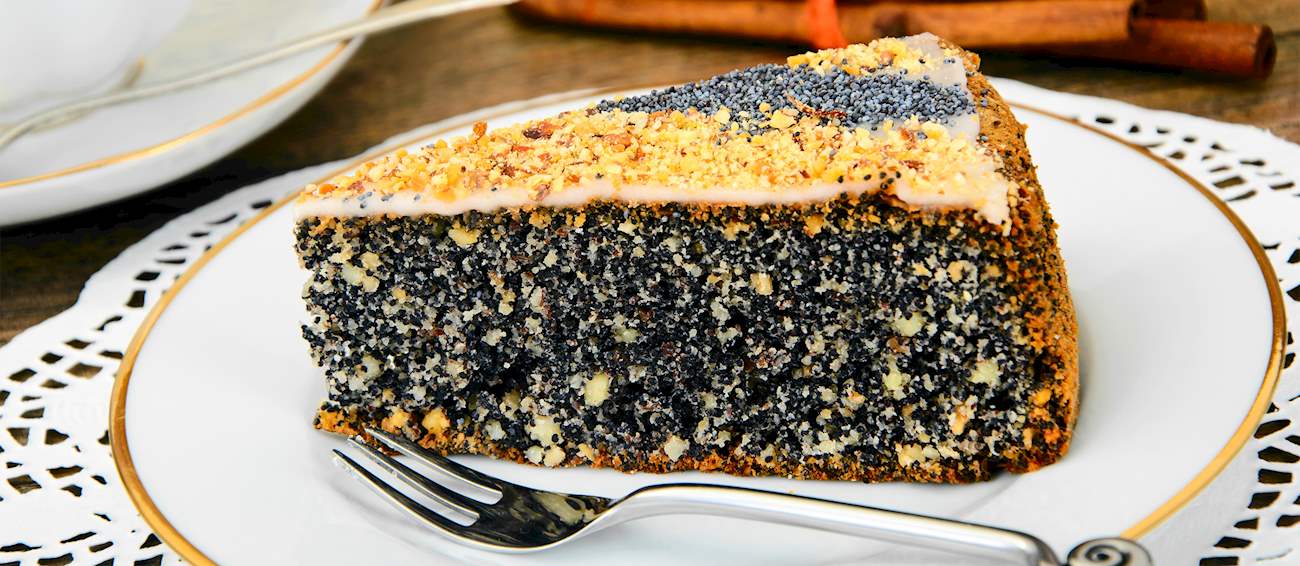 Mohnkuchen | Traditional Cake From Germany, Central Europe
