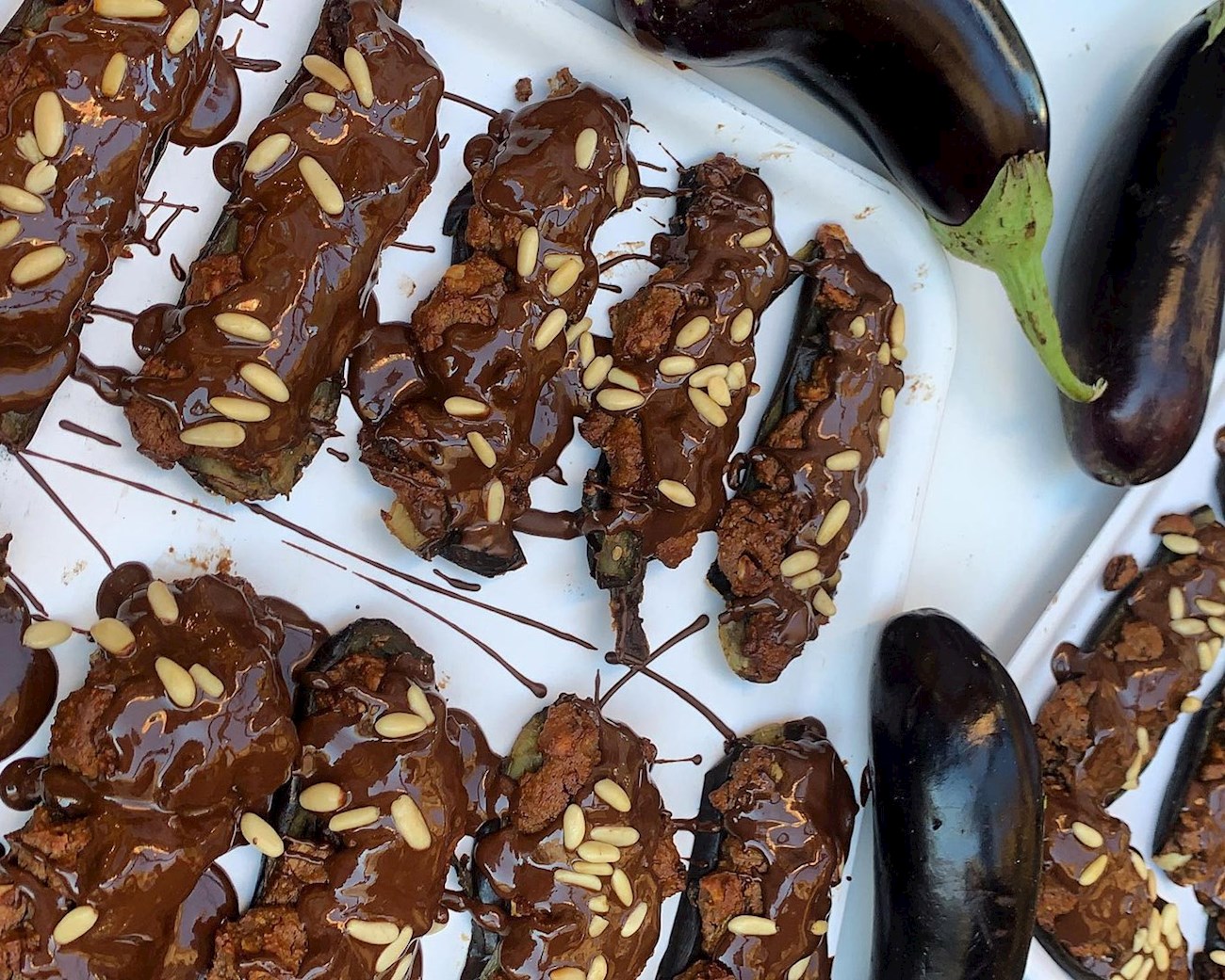 Melanzane al Cioccolato | Traditional Chocolate Dessert From Amalfi, Italy