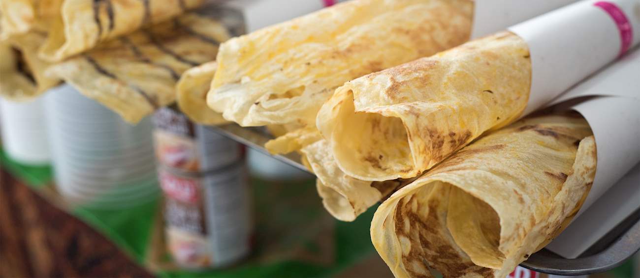 Roti Tisu | Traditional Flatbread From Malaysia, Southeast Asia