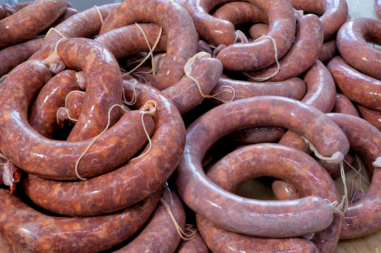 Salsiccia di Calabria | Traditional Cooked Sausage From Calabria, Italy