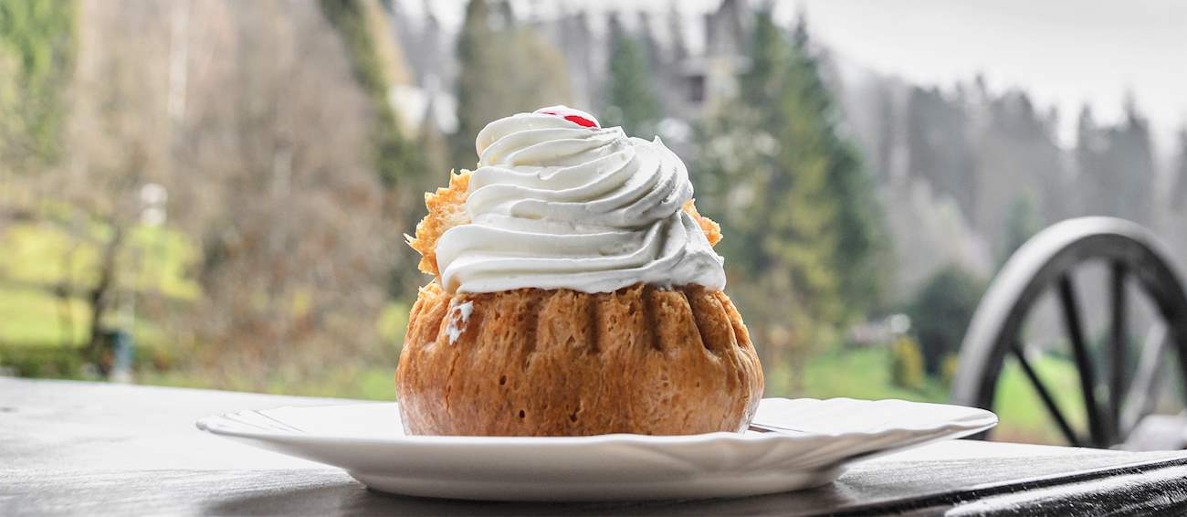 Savarine | Traditional Dessert From Romania, Southeastern Europe