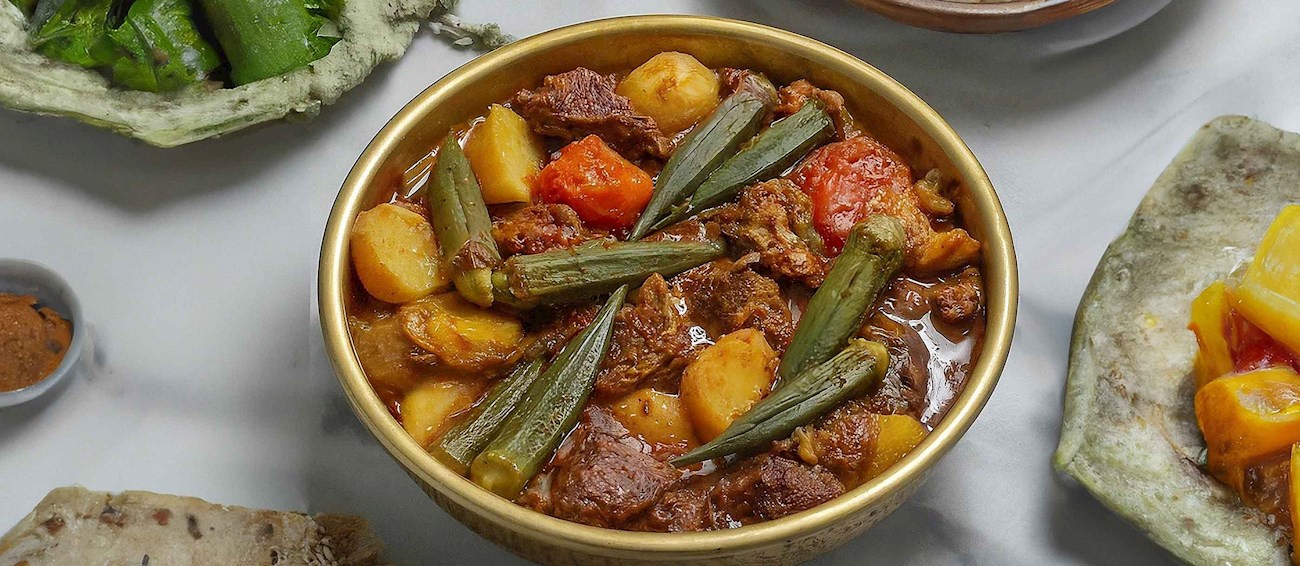 Al-Maghsh | Traditional Meat Dish From Jazan Region, Arabian Peninsula