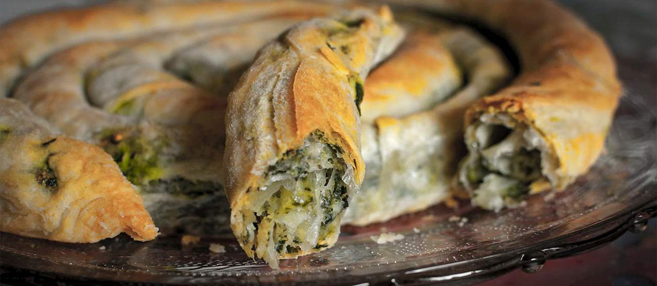 Tsouknidopita | Traditional Savory Pastry From Greece, Southeastern Europe