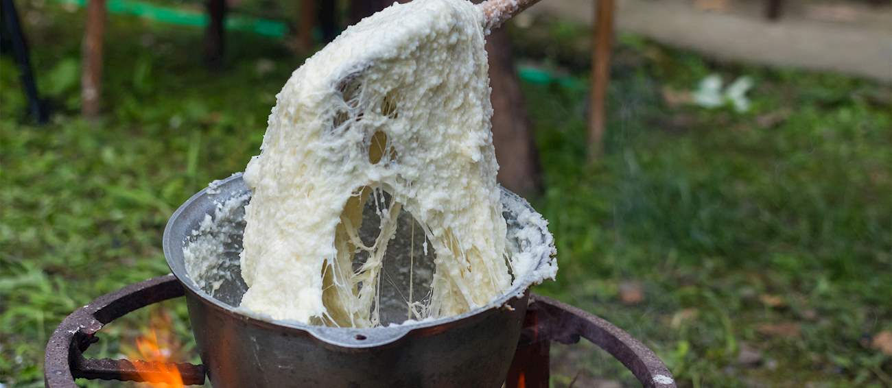 Elarji | Traditional Porridge From Samegrelo-Upper Svaneti, Georgia