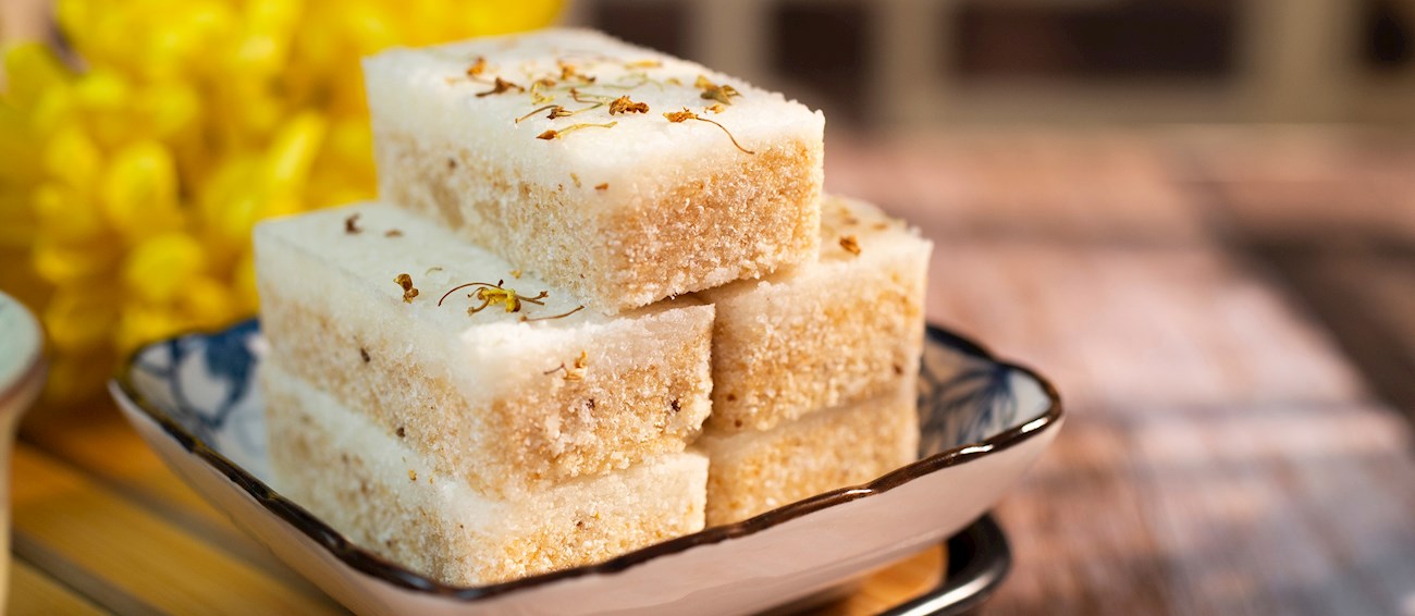 Guì Huā Gāo | Traditional Sweet Pastry From East China, China