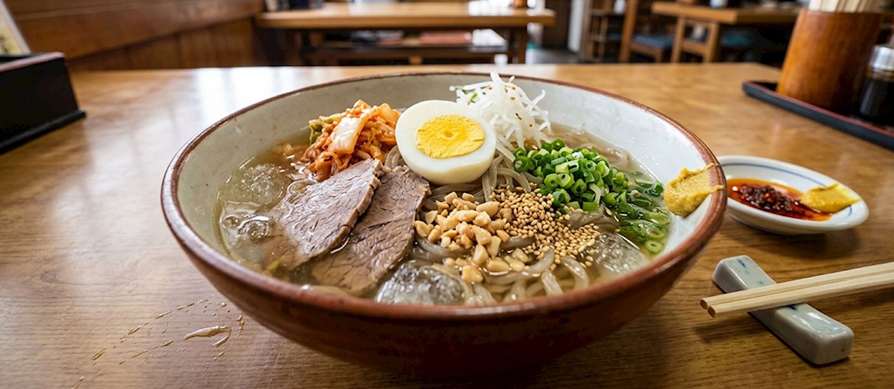 Beppu Reimen | Traditional Noodle Dish From Beppu, Japan